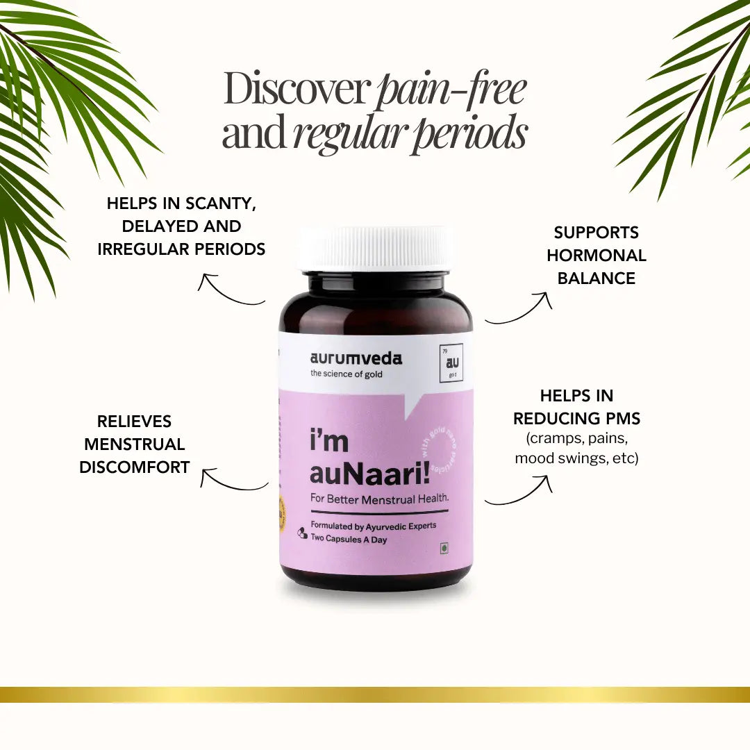 AuNaari | Ayurvedic Supplement for Irregular Periods – Aurumveda